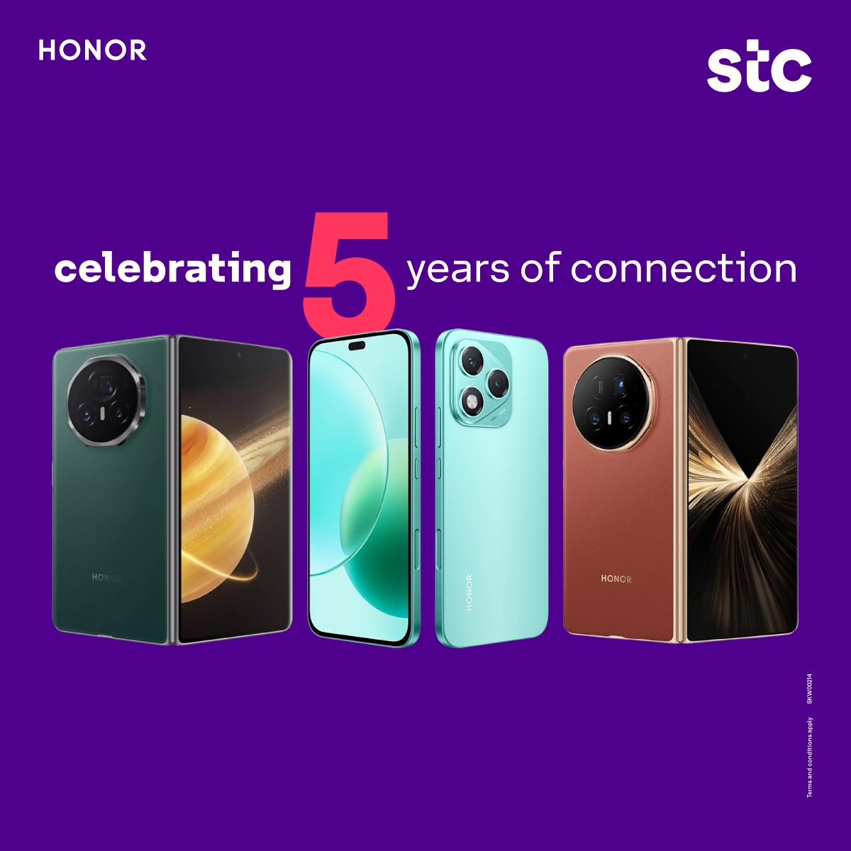 Best devices with HONOR’s 5th anniversary